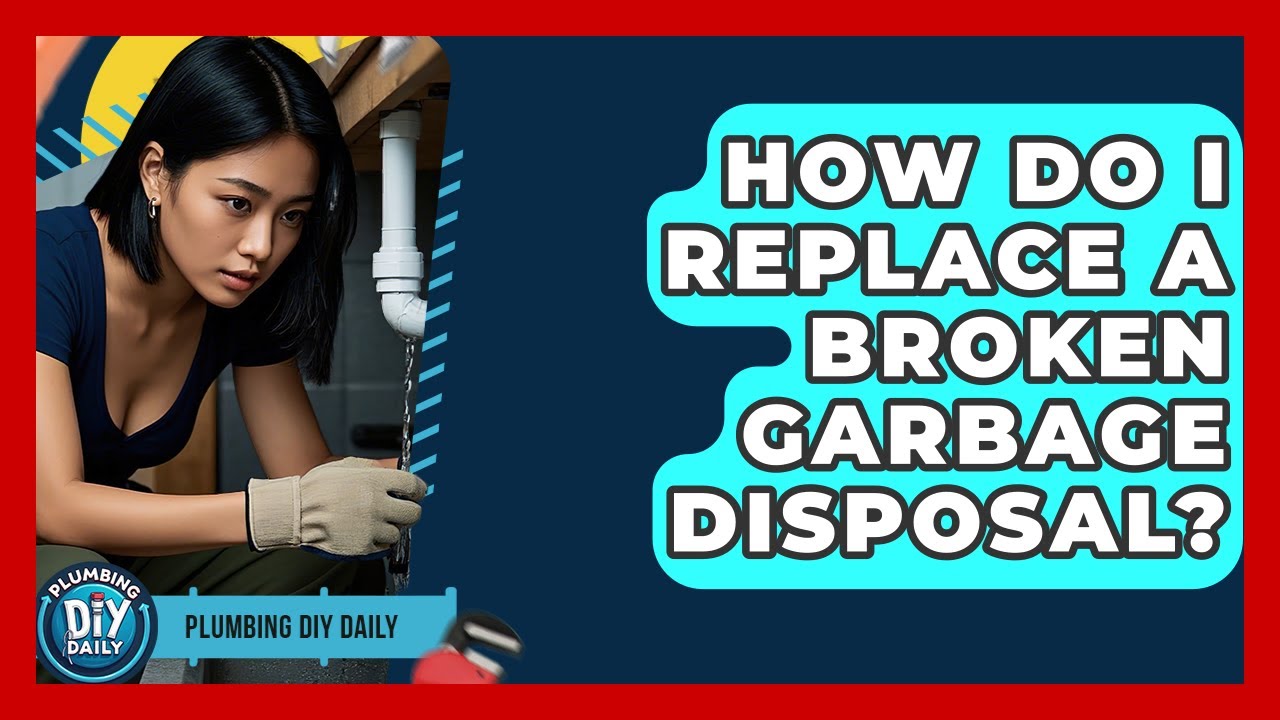 How Do I Replace A Broken Garbage Disposal? - Plumbing DIY Daily - YouTube