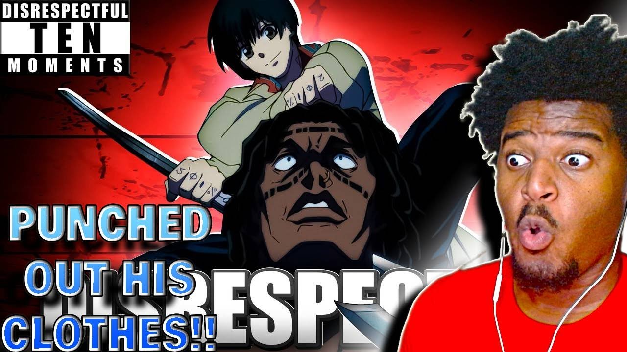 Cj Dachamp THE MOST DISRESPECTFUL MOMENTS IN ANIME HISTORY 10 REACTION ...