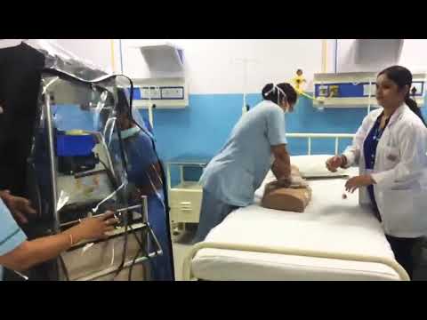 Code blue hospital,cardiac emergency,basic life support - YouTube