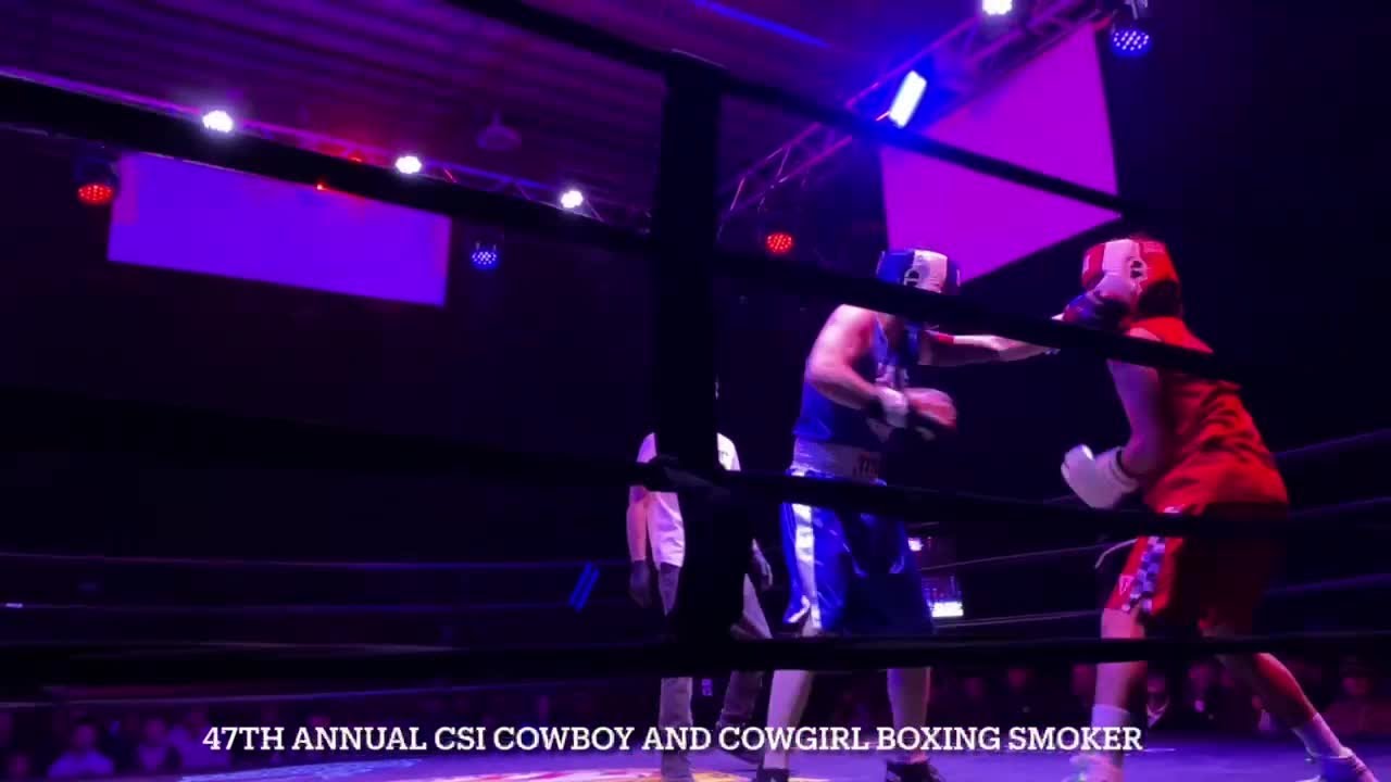 47th annual CSI Cowboy and Cowgirl Boxing Smoker - YouTube