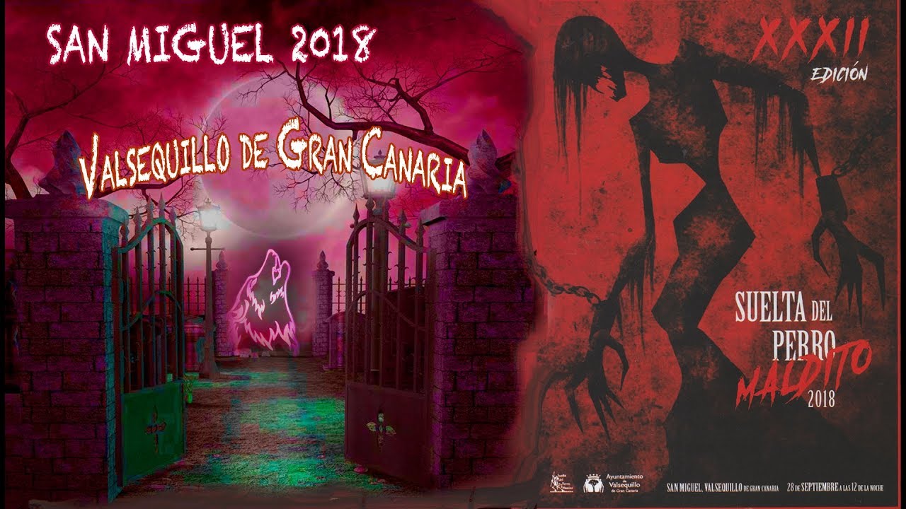 Suelta del Perro Maldito 2018 Valsequillo - YouTube