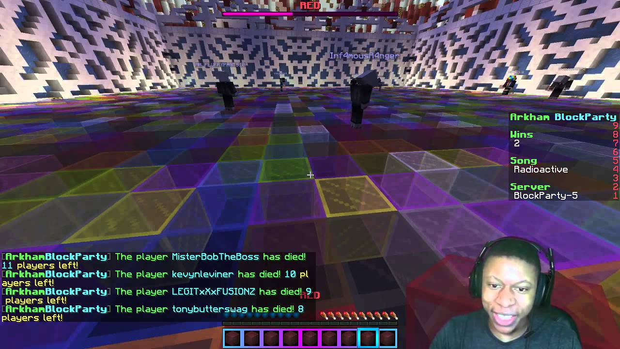 Minecraft Minigame: Jukebox Dance Off - YouTube