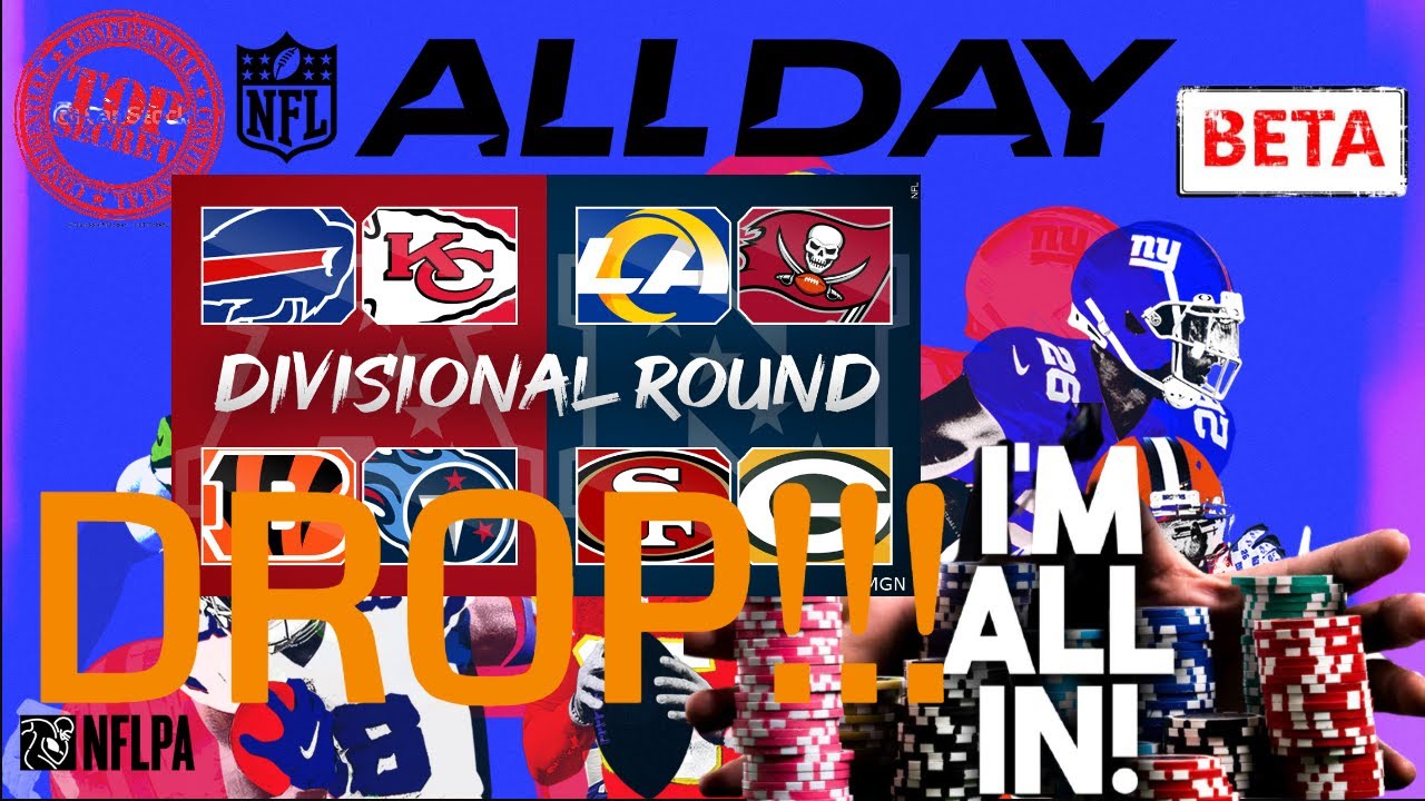 NFL All Day - NFL Divisional DROP - Pack Opening!!! Hot Fire!!!! - YouTube