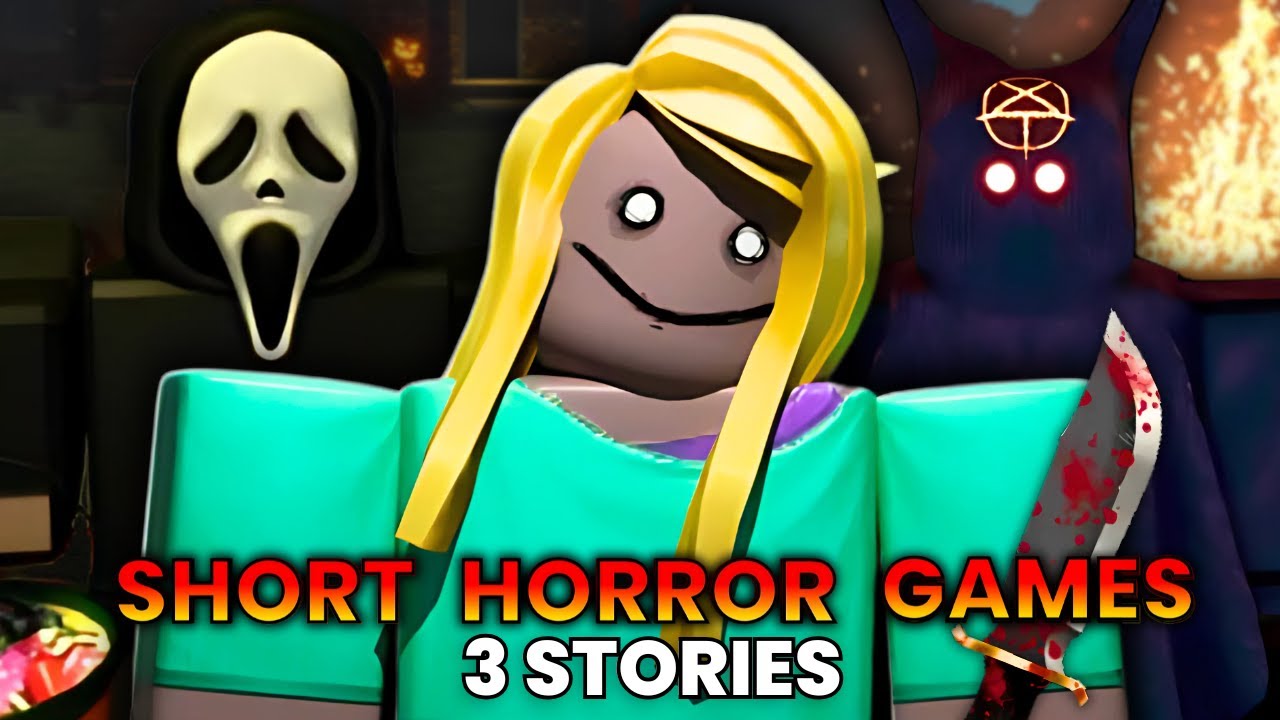 ROBLOX - Short Horror Games - 3 Stories - [Full Walkthrough] - YouTube