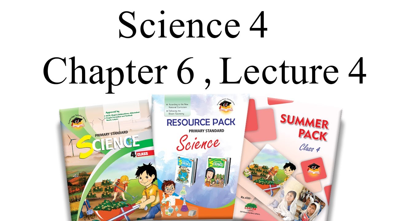 Science Class 4 Chapter 6 Lecture 4 - YouTube