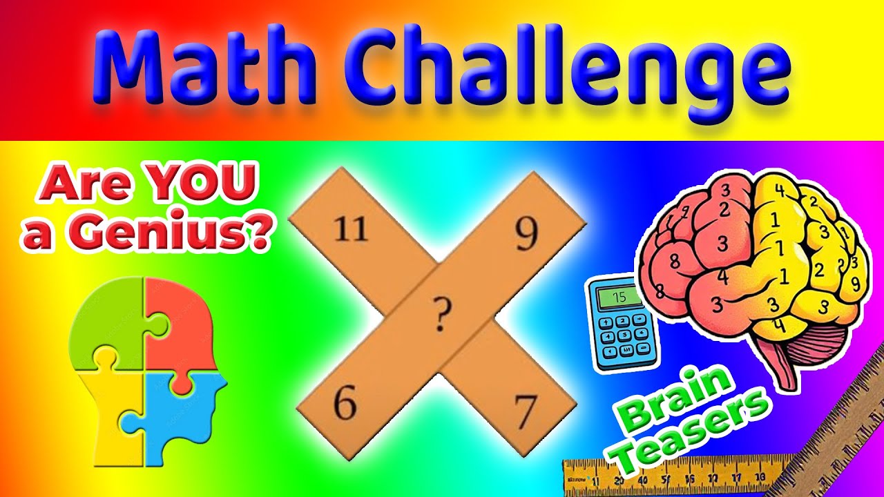 Math Challenge - Can You Solve These Puzzles? - YouTube