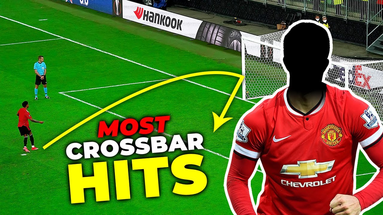 Players with the Most Crossbar HITS in the Premier League - YouTube