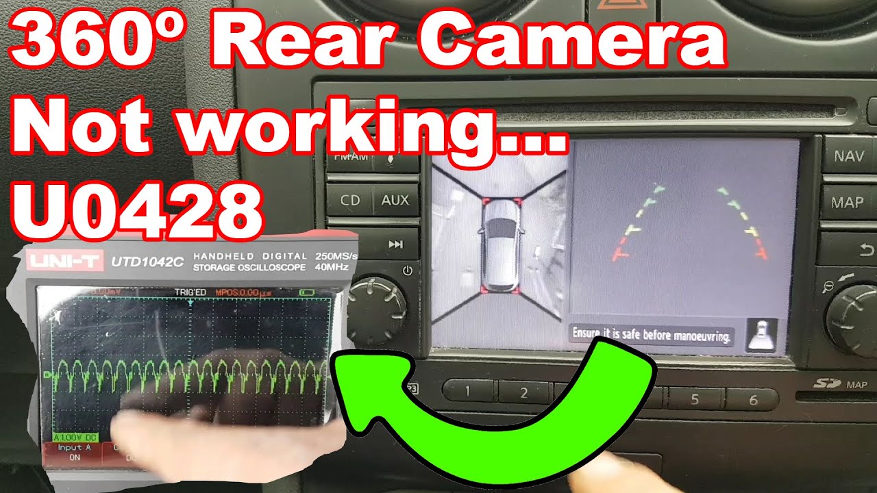 Nissan Qashqai 360 rear camera not working... Fault finding and repair ...