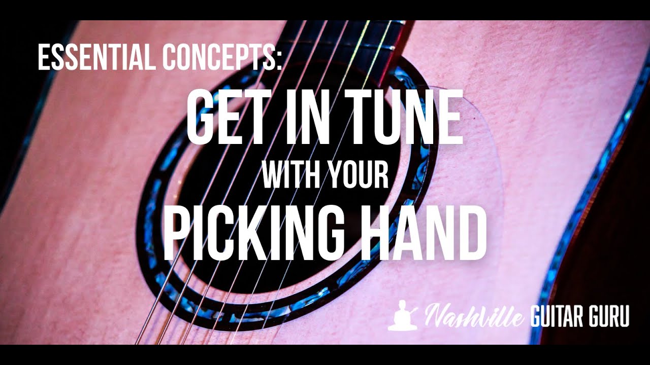 Fingerstyle guitar tutorial: tuning in to your picking hand - YouTube