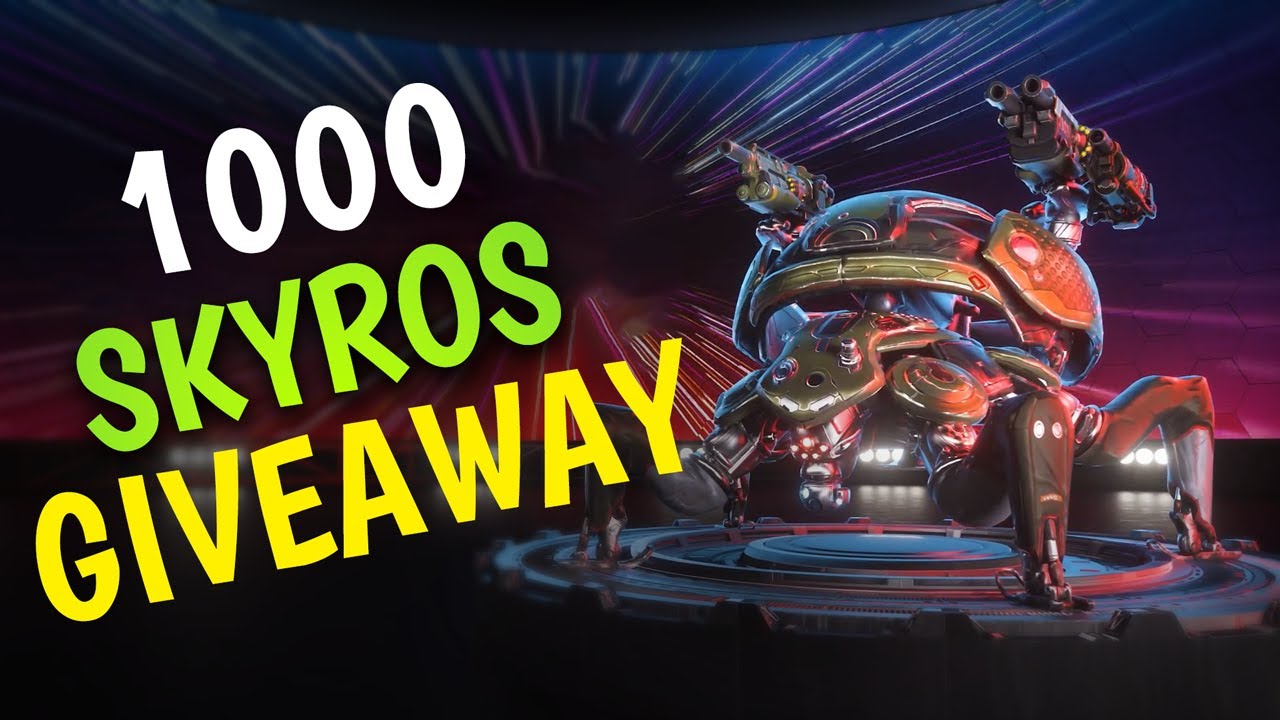 🔥 1000 Skyros Robot Giveaway : 8.0 Birthday Bash : War Robots WR - YouTube