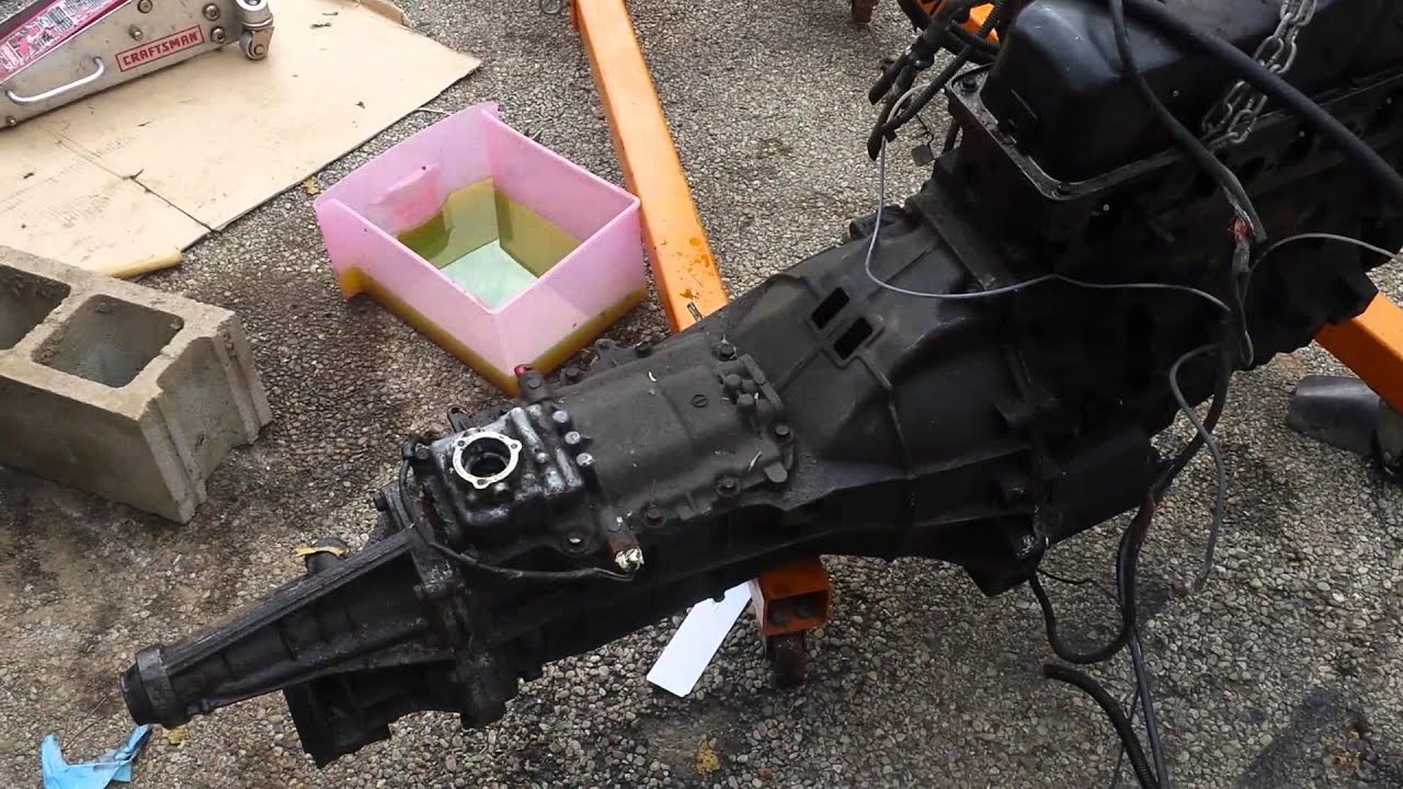 pulling the 1988 ranger 2.3 ford engine part 6 - YouTube