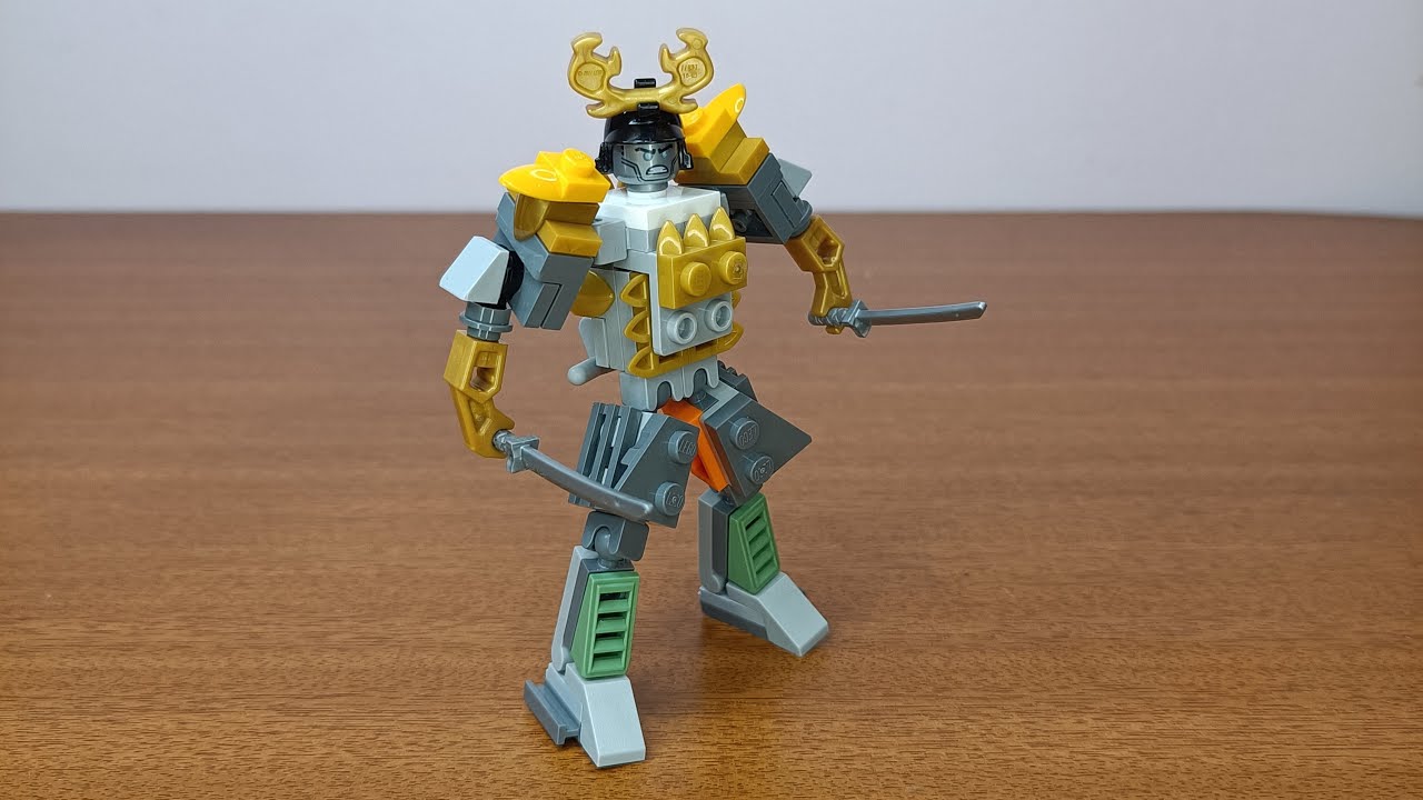 MOC Samurai Mech Robot - YouTube