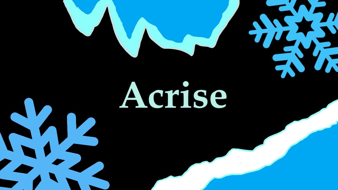 Acrise 100% - YouTube