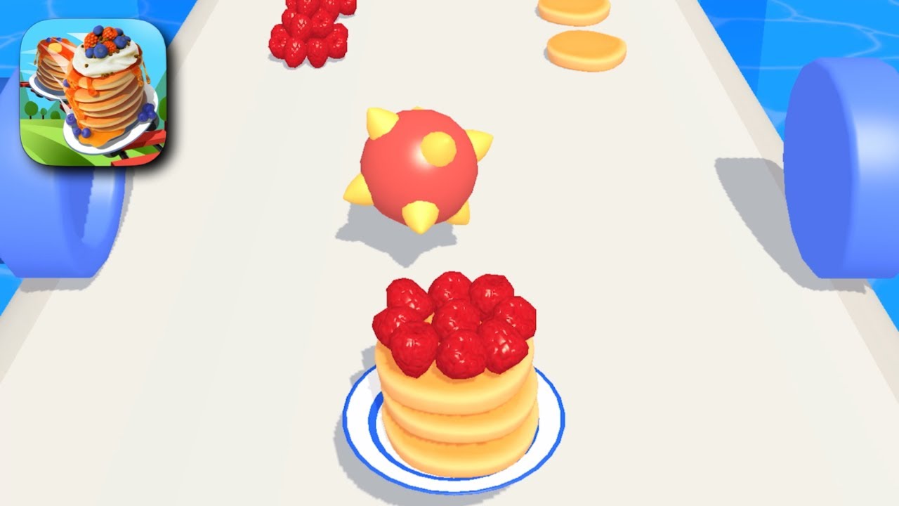 MAX LEVELS PANCAKE RUN 🥞🍀💕: All Levels Gameplay Walkthrough Android ...