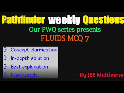 PATHFINDER SOLUTIONS | FLUID MECHANICS | MCQ QUESTION 7 | - YouTube