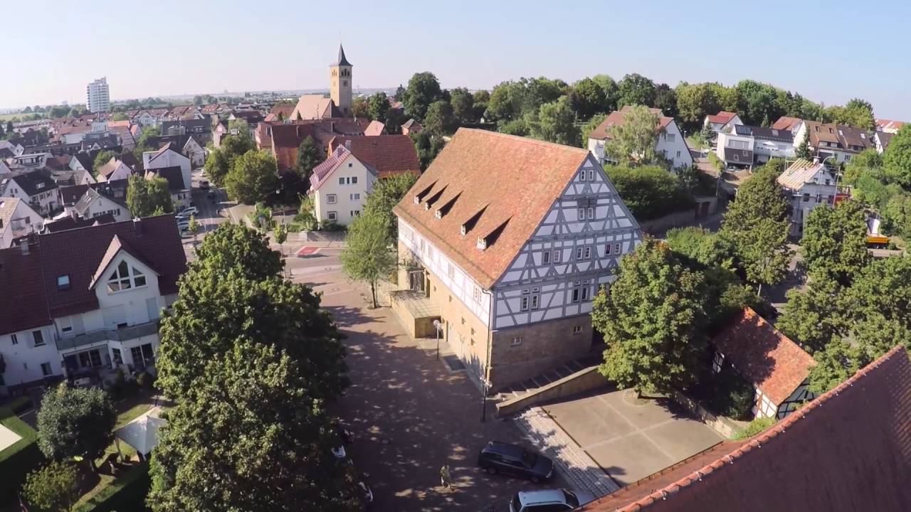 Fellbach von oben - YouTube