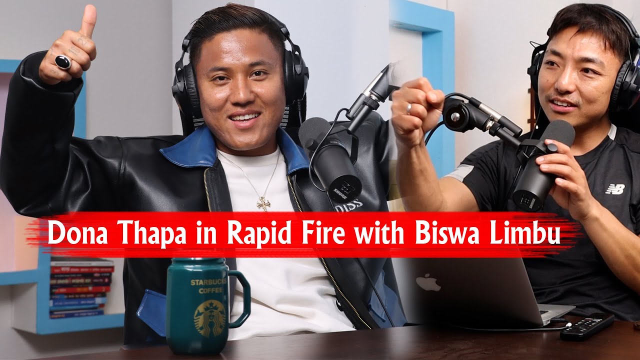Dona Thapa-Chocolaty Boy-Chatar Chatar in Rapid Fire with Biswa Limbu ...