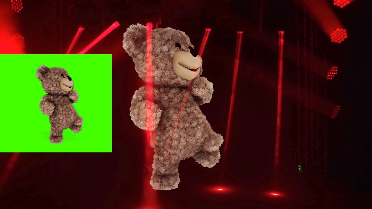 dancing teddy bear green screen | dancing teddy bear video | teddy bear ...