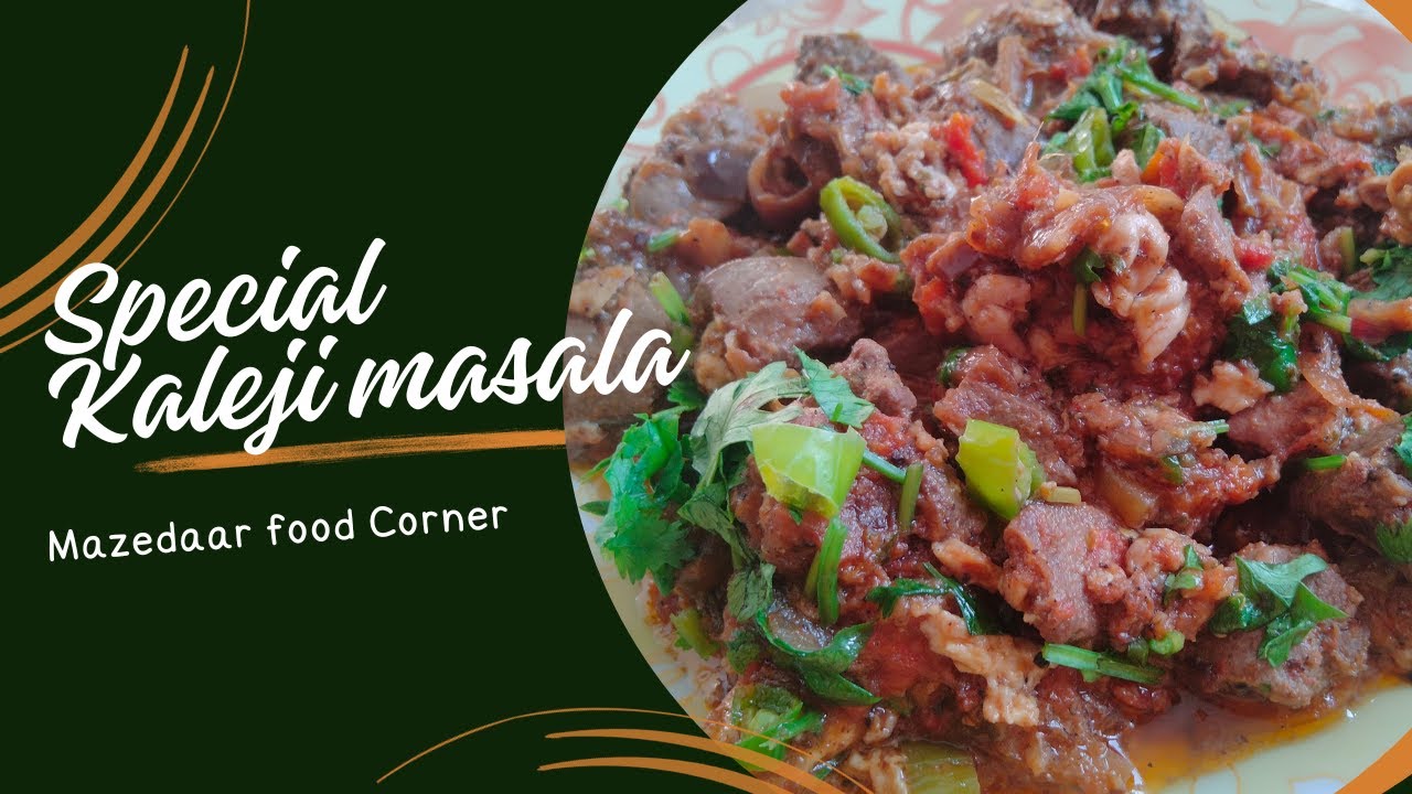 Kaleji masala Recipe | Goat Liver Recipe | Eid Special Recipe by ...