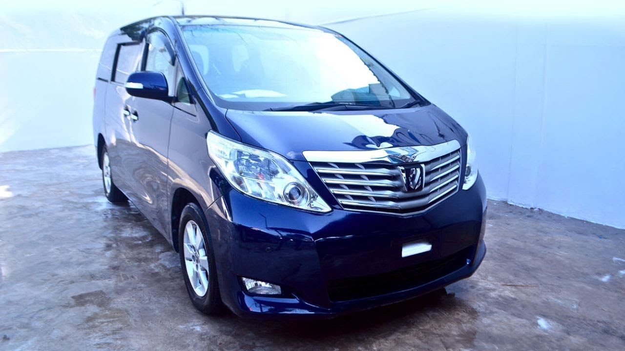 Toyota Alphard 2009 model in blue colour now available at harab motors ...