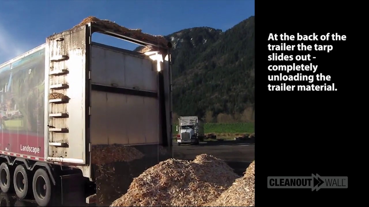 TYCROP Trailers - SmoothFlow CleanOut Wall - YouTube