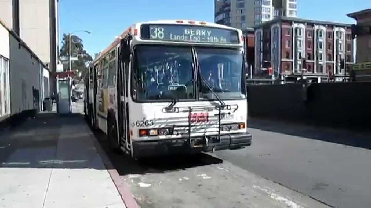 San Francisco MUNI 2001 Neoplan AN460 - 6263 - YouTube