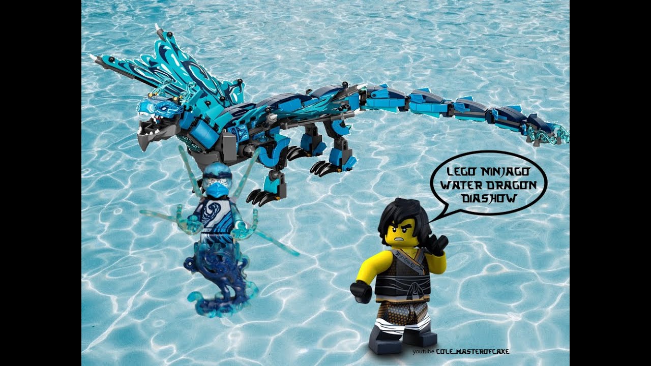 Lego Ninjago water dragon (diashow) - YouTube