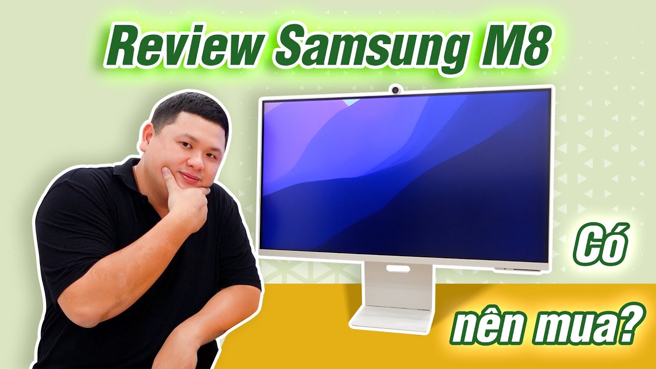 Review màn hình Samsung Smart Monitor M8 - YouTube