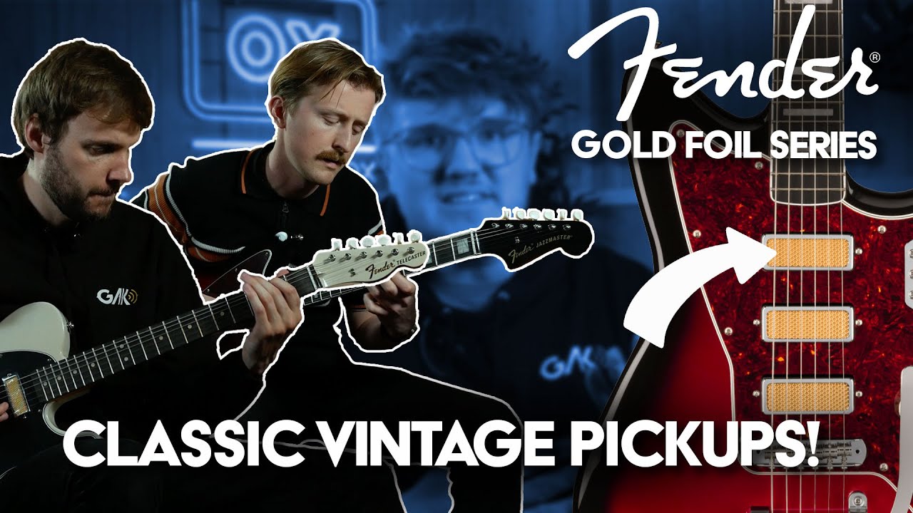These Pickups are AMAZING! | Fender Gold Foil Series - YouTube