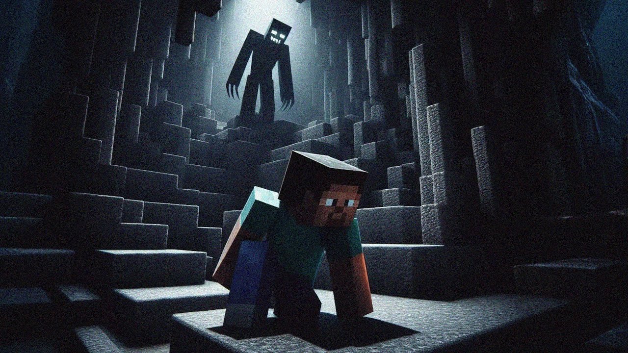 Minecraft: Shadows in the Cave 🕯️👀 - YouTube