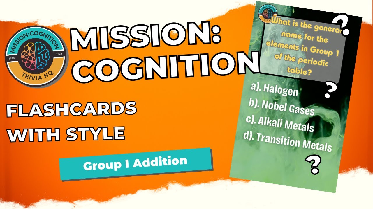 Revising Group 1 IGCSE GCSE Chemistry Quiz Edexcel AQA Brain Boosting ...