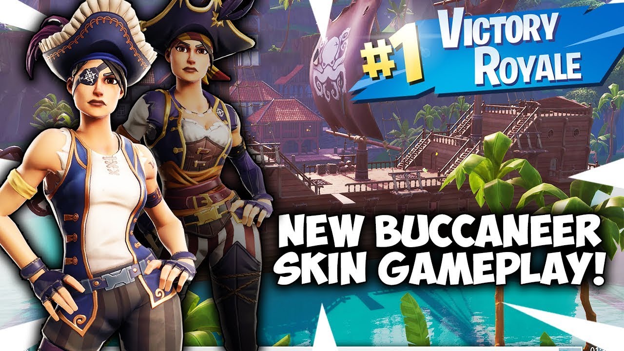 New BUCCANEER Skin Gameplay In Fortnite Battle Royale.. - YouTube