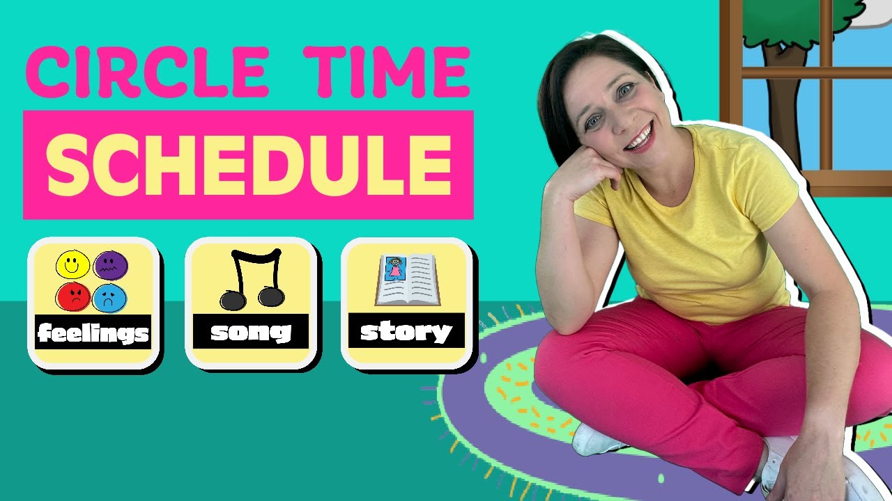 Circle time | Visual Schedule | Preschool Songs | Wonky Donkey-Read ...