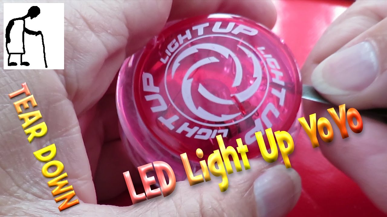 LED Light Up YoYo Tear Down - YouTube