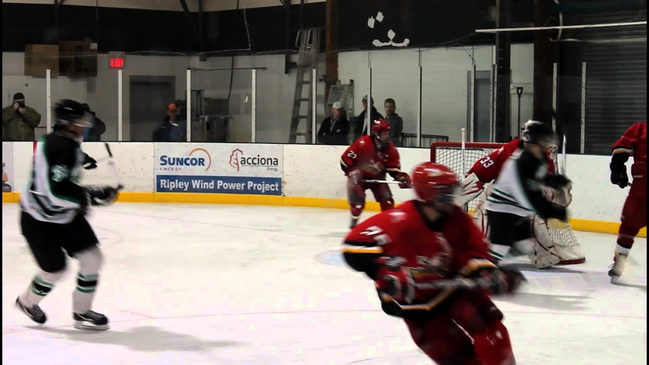 Chris Skeates Game Save Highlights vs the Ripley Wolves - YouTube