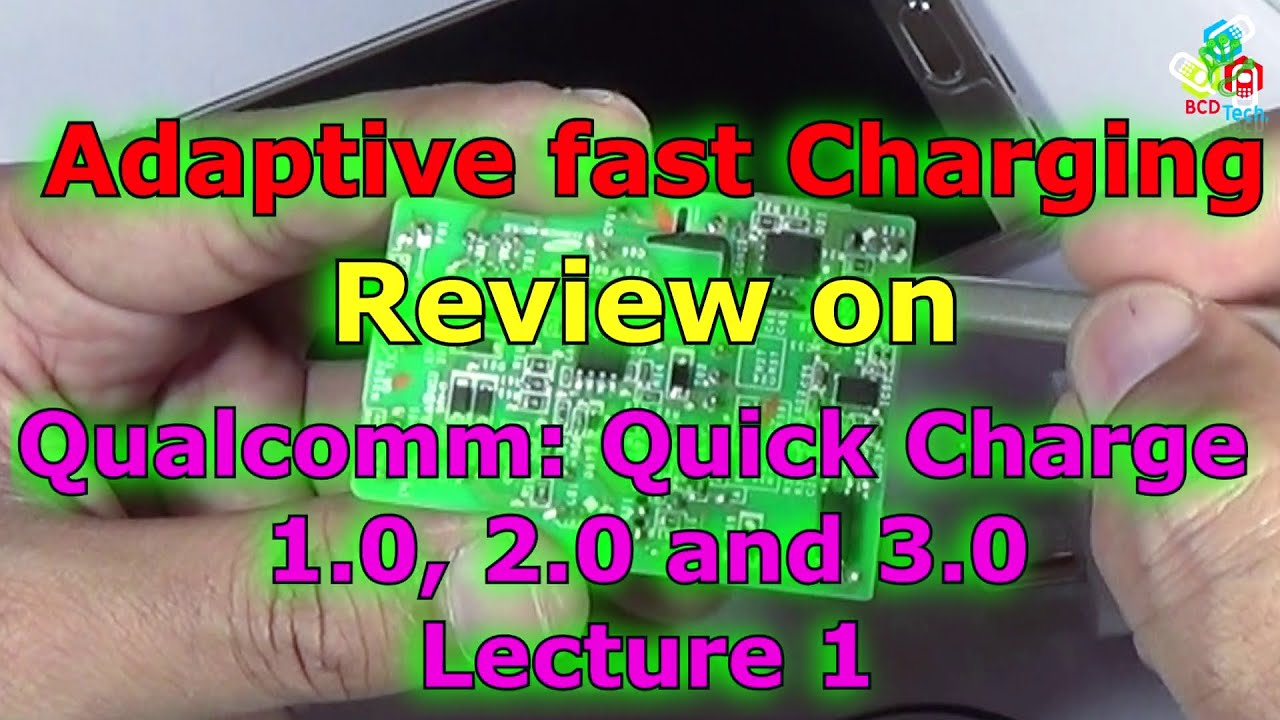 Qualcomm Quick Charge 1.0, 2.0 & 3.0: Brief Introduction - YouTube