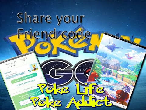 !!!POKEMON Go Friend Codes Share Yours here for Daily Gifts. - YouTube