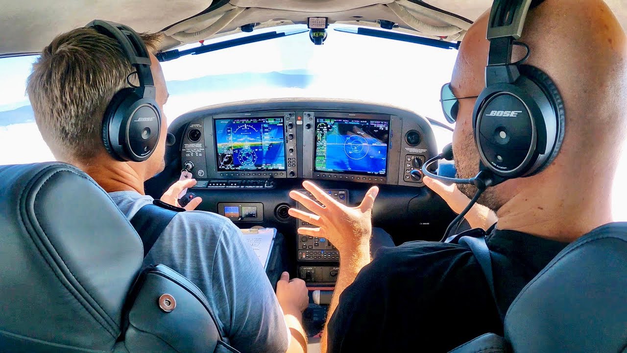 Awesome ILS Approach in Actual IMC - YouTube