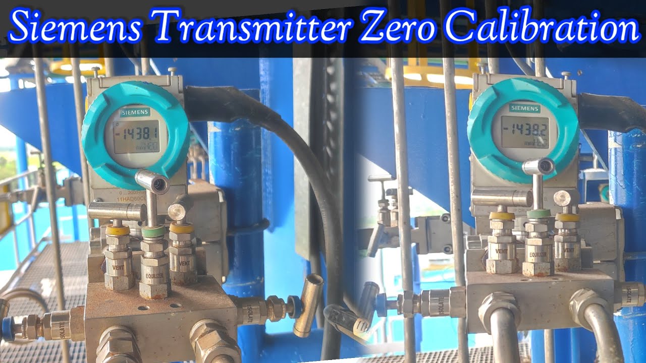 How to do Zero Calibration from Siemens Transmitter? - YouTube