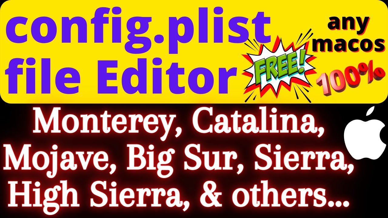 Edit config.plist file in MacOS | PlistEdit Pro | Plist Editor | Plist ...