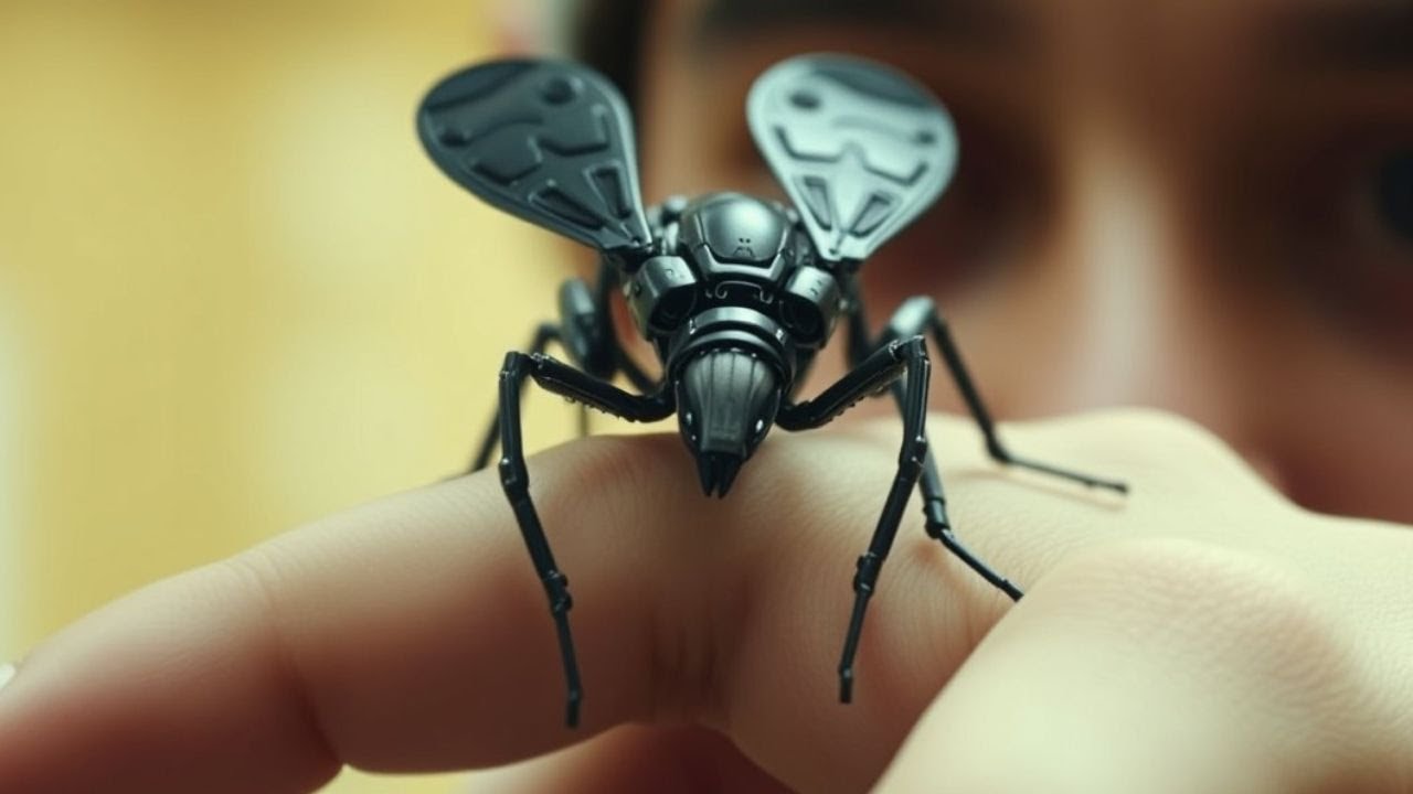 Why Are Scientists Creating Robotic Insects? The Shocking Truth Behind This Tiny Tech! - YouTube