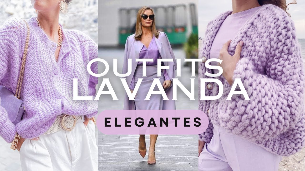 ¡La ELEGANCIA del Lavanda Looks SOFISTICADOS que No Puedes Perderte! # ...