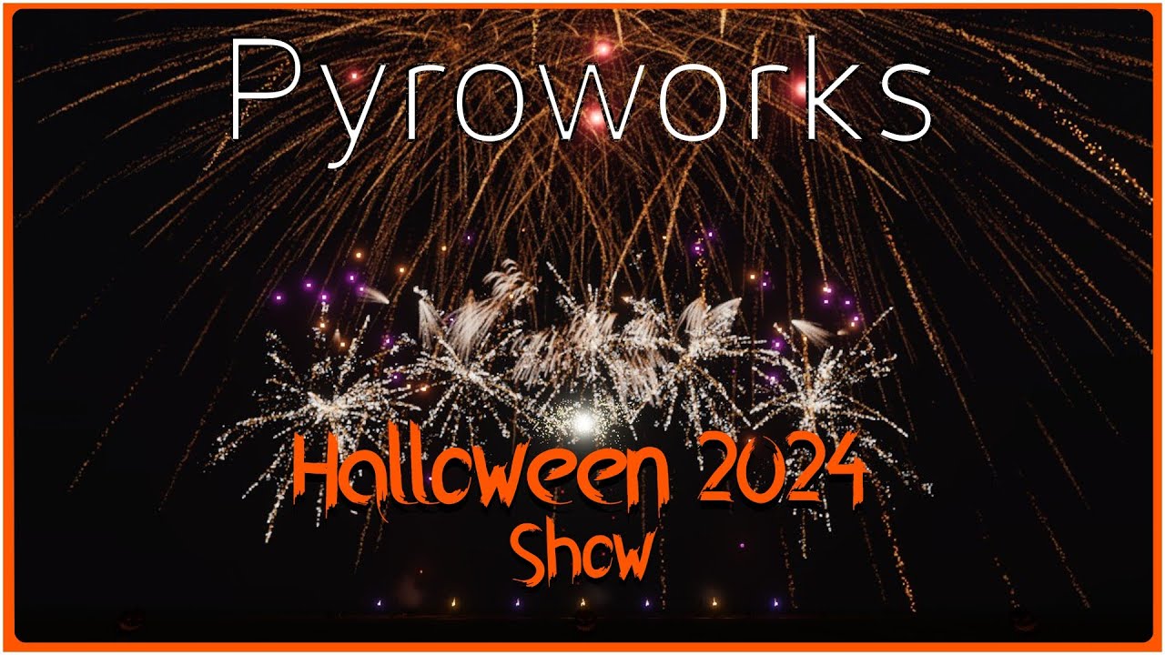 Pyroworks Halloween Show 2024 - YouTube