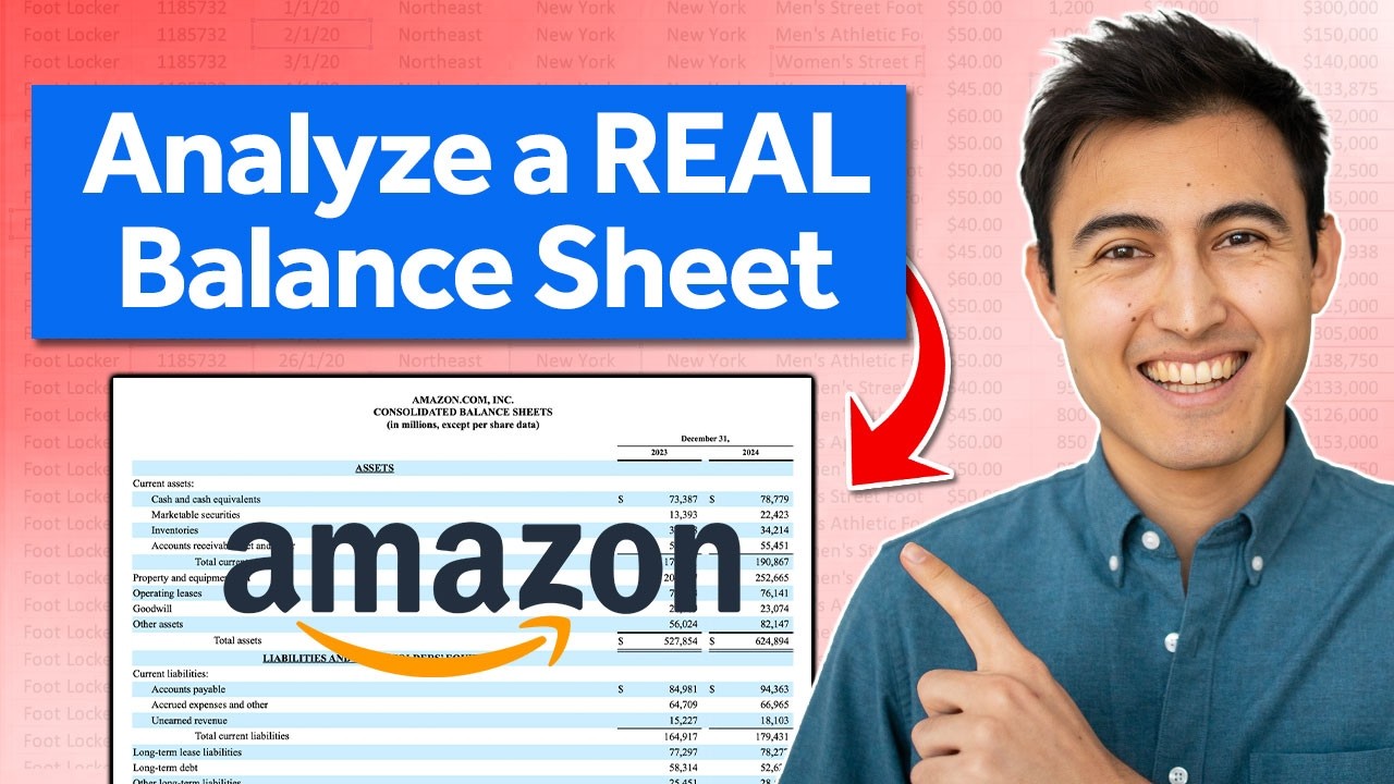 How to Read & Analyze a Balance Sheet in 12 Minutes - YouTube