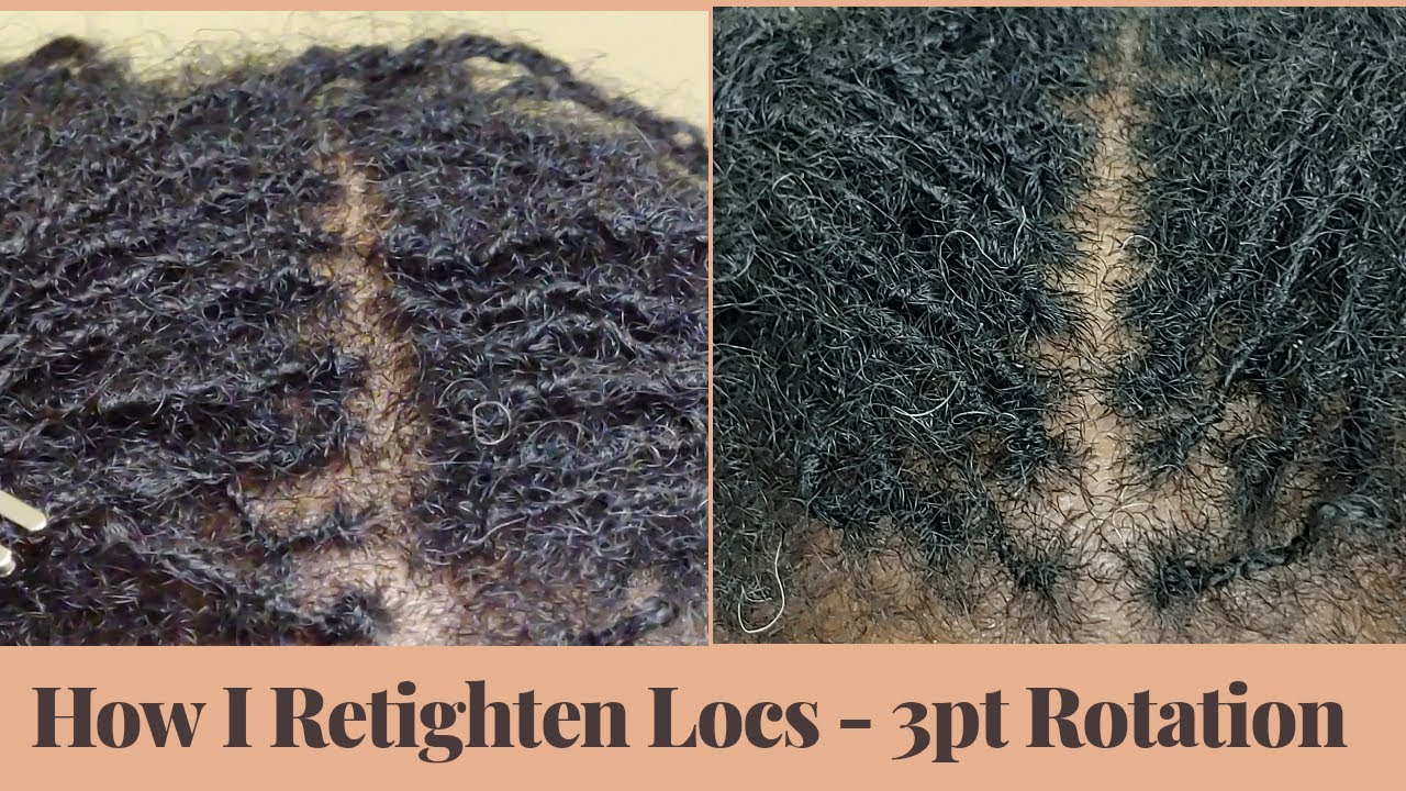 How I Interlock My Locs - How To Repair Combined Locs - Loc Journey ...