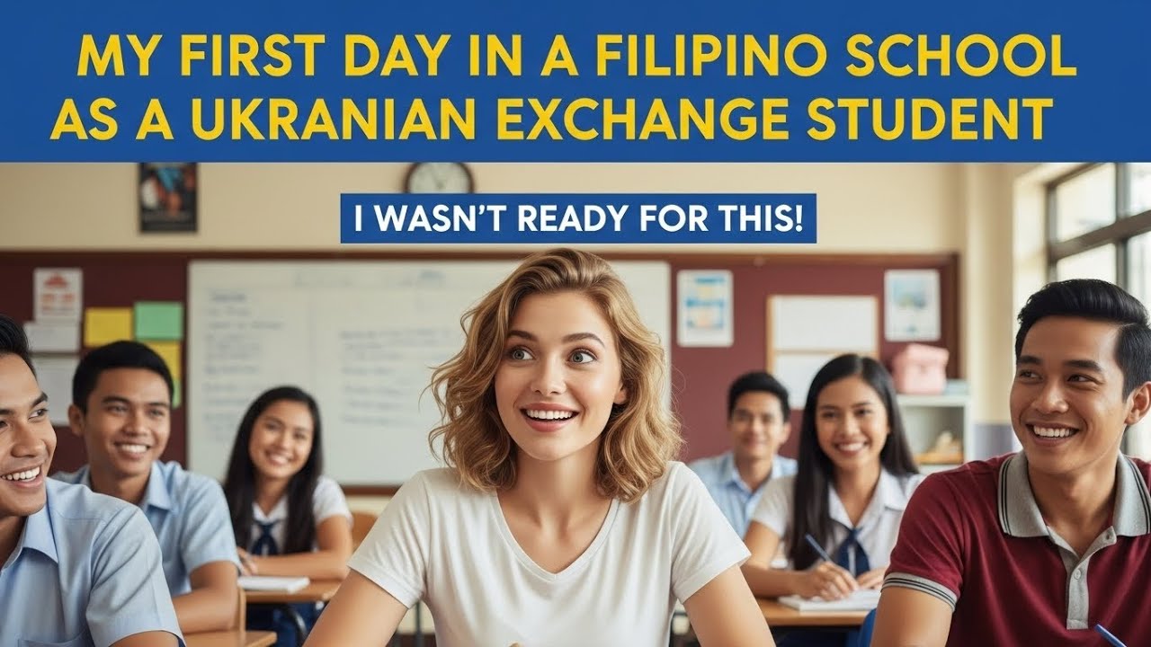 My First Day in a Filipino School as a Ukrainian Exchange Student | I ...