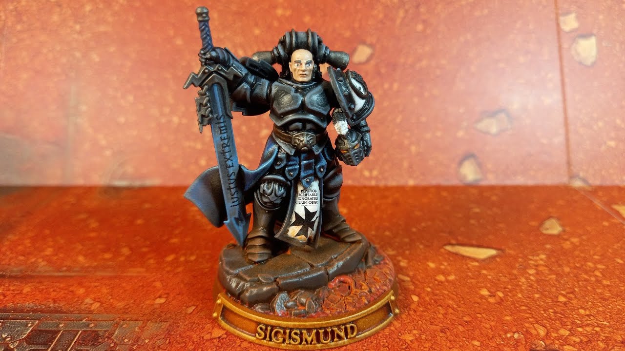 Imperial Fists Legion Sigismund Kitbash. - YouTube