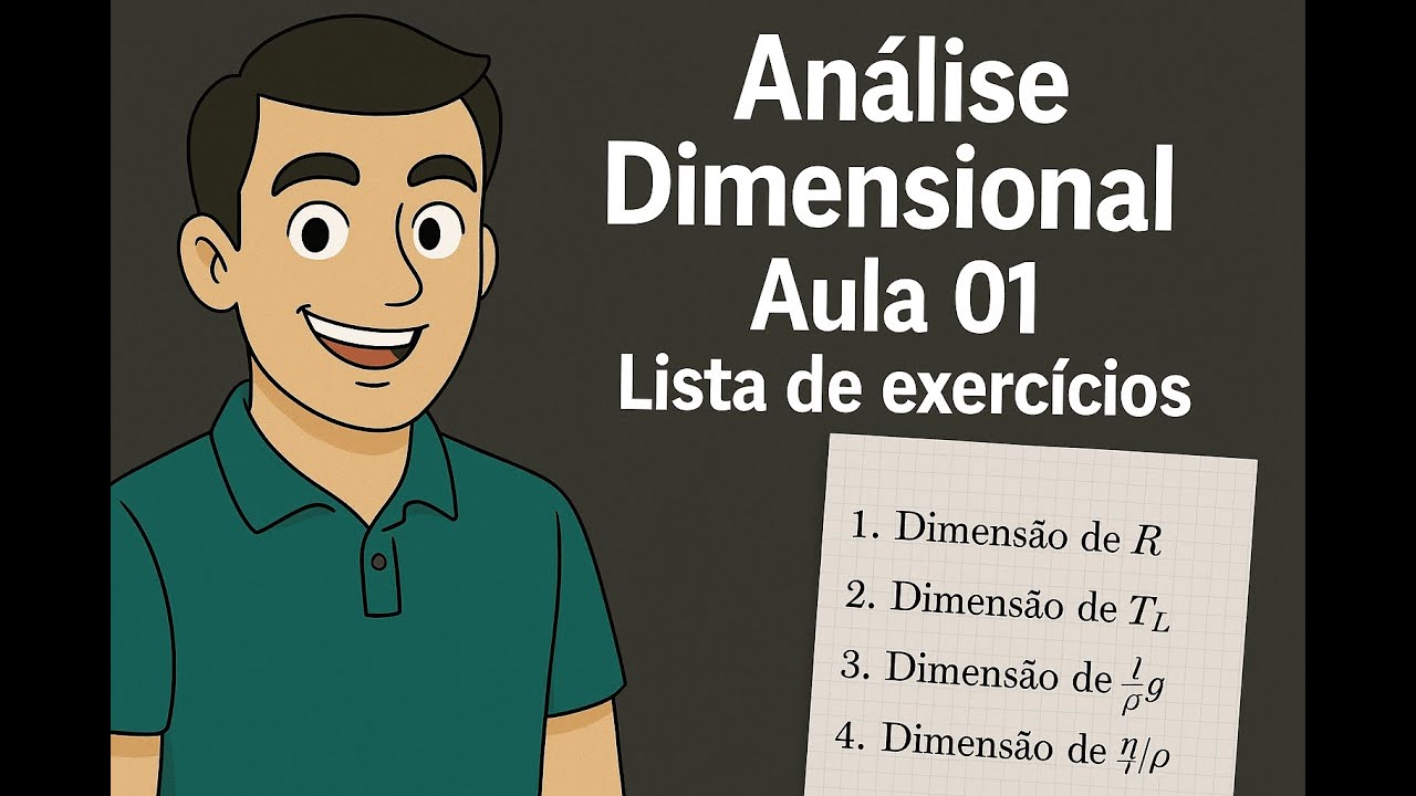 Análise Dimensional - Aula 1 + lista de exercícios - YouTube