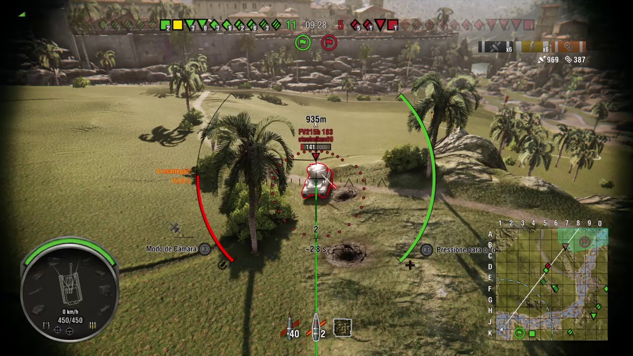 World of Tanks - FV3805 - 3.7 DAMAGE / 2 KILLS - YouTube