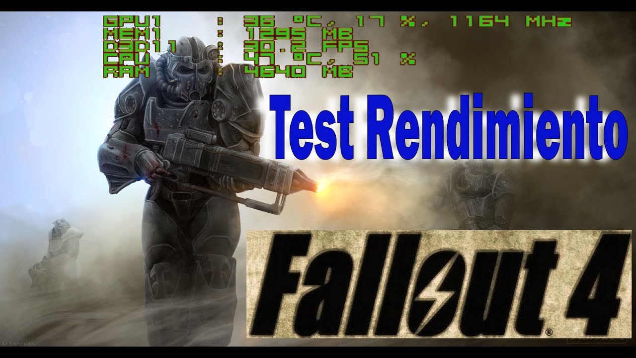 FALLOUT 4 | NVIDIA GTX 960 i5 4460 Max Settings fps Rendimiento ...